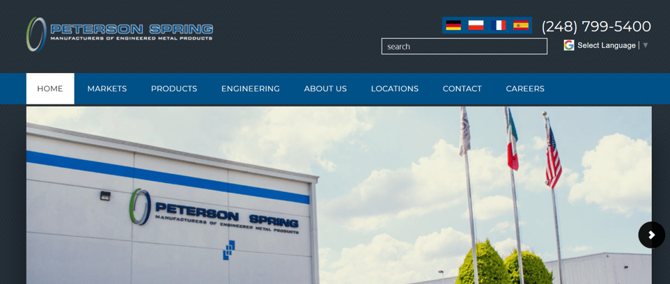 Peterson Spring - Springing forward online